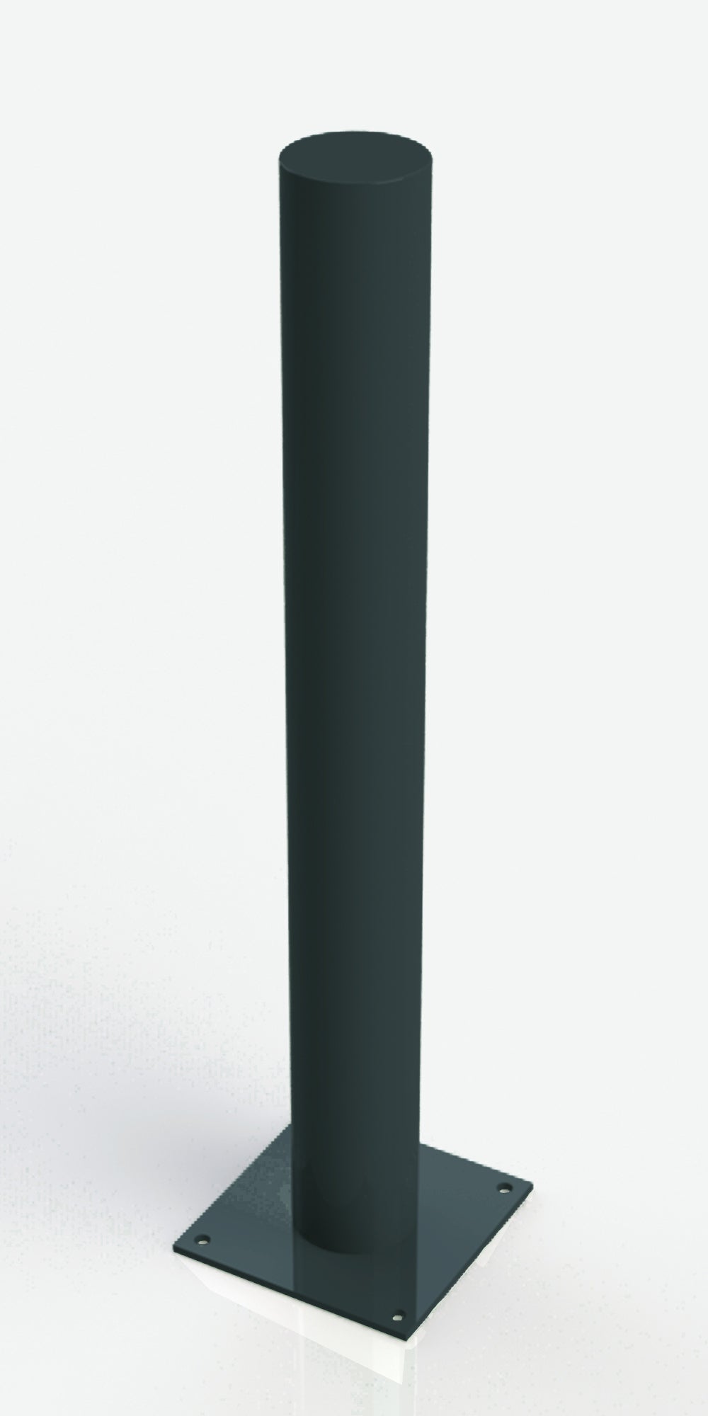 Brasidas 168 Static Bollard Powder Coated Surface Mount — Online ...