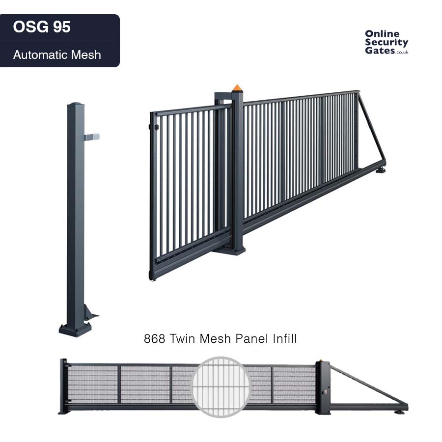 OSG 95 Automatic Mesh 3.5m to 5.5m - Commercial & Industrial Sliding G ...