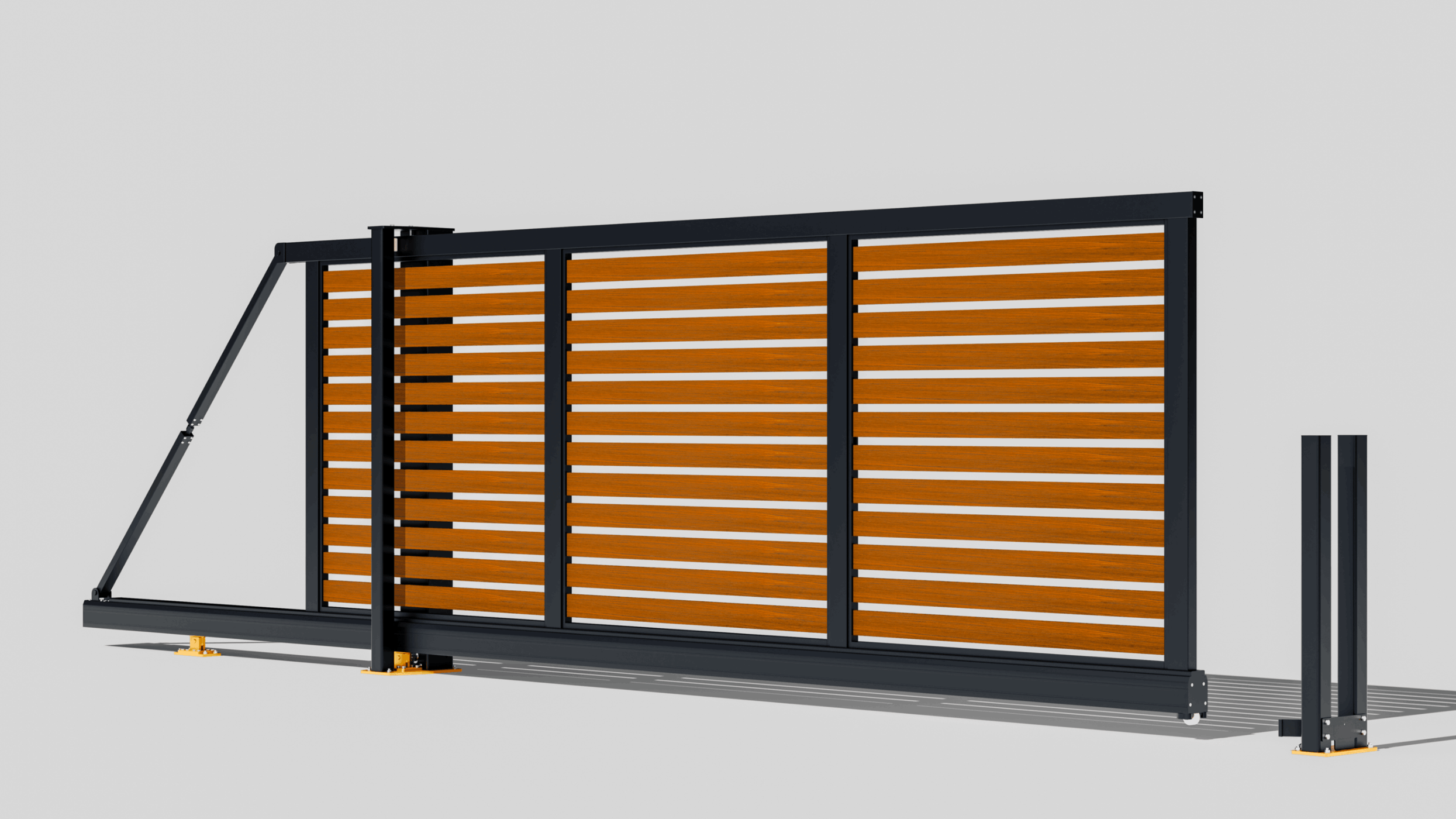 The Oxford - [Gale Guard] - Automatic Cantilever Sliding Gate — Online ...