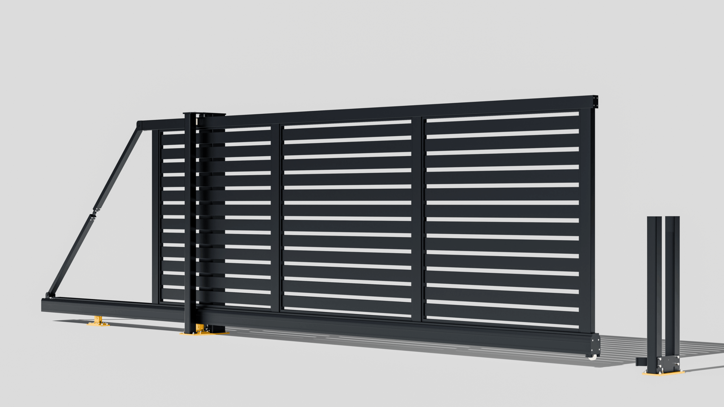 The Oxford - [Gale Guard] - Automatic Cantilever Sliding Gate — Online ...