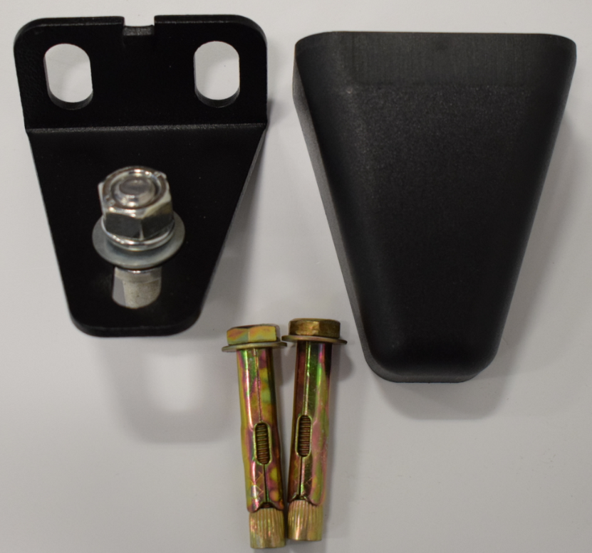 Aluminium Pedestrian Gate with Diagonal Solid Infill — Online Security ...